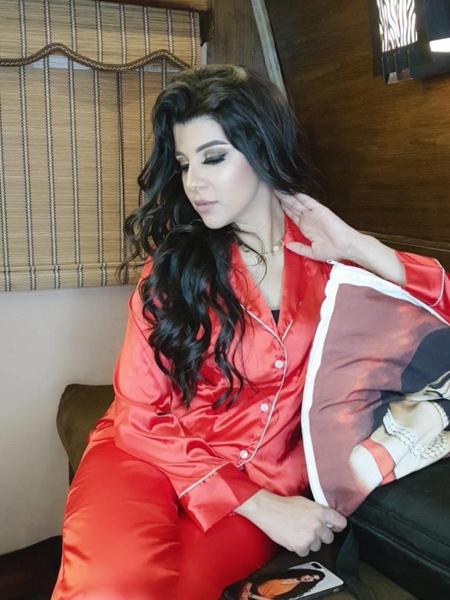 القصة الكاملة وراء حبس الراقصة برلنتي عامر زوجة سعد الصغير صور